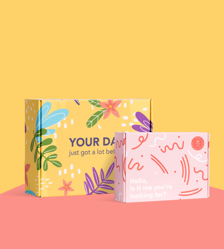 Personalized Shipping Boxes